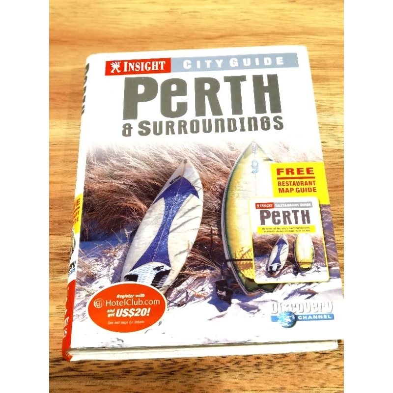 Perth & Surroundings Map Travel City Guide Information Book Discovery ...