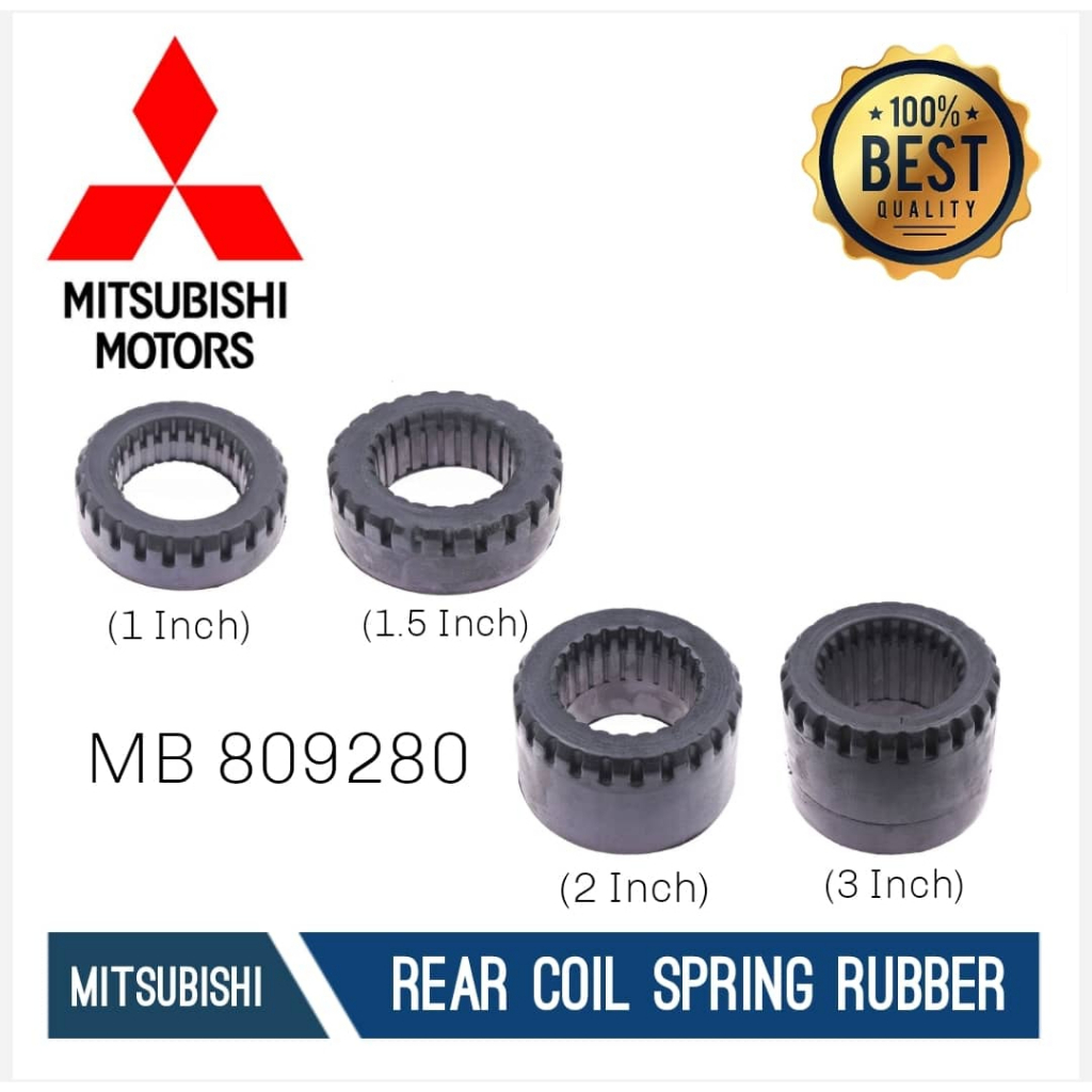 MITSUBISHI Rear Coil Spring Rubber (1/1.5/2/3 Inch) for PROTON WIRA ...
