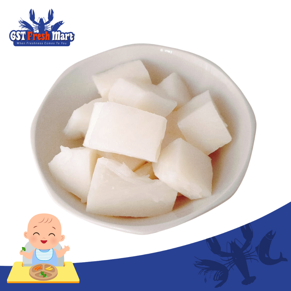 FROZEN CHILEAN COD CUBES 200GM+-/PKT 智利鳕鱼块 - GST FRESH MART | Shopee ...