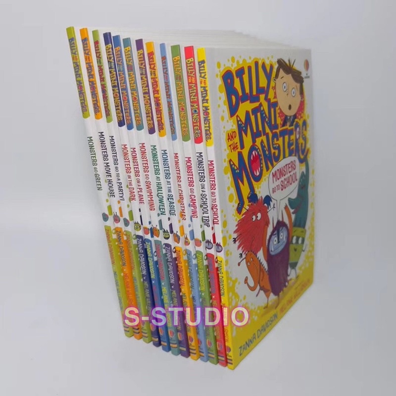 Billy Mini Monsters 12 books | Shopee Malaysia