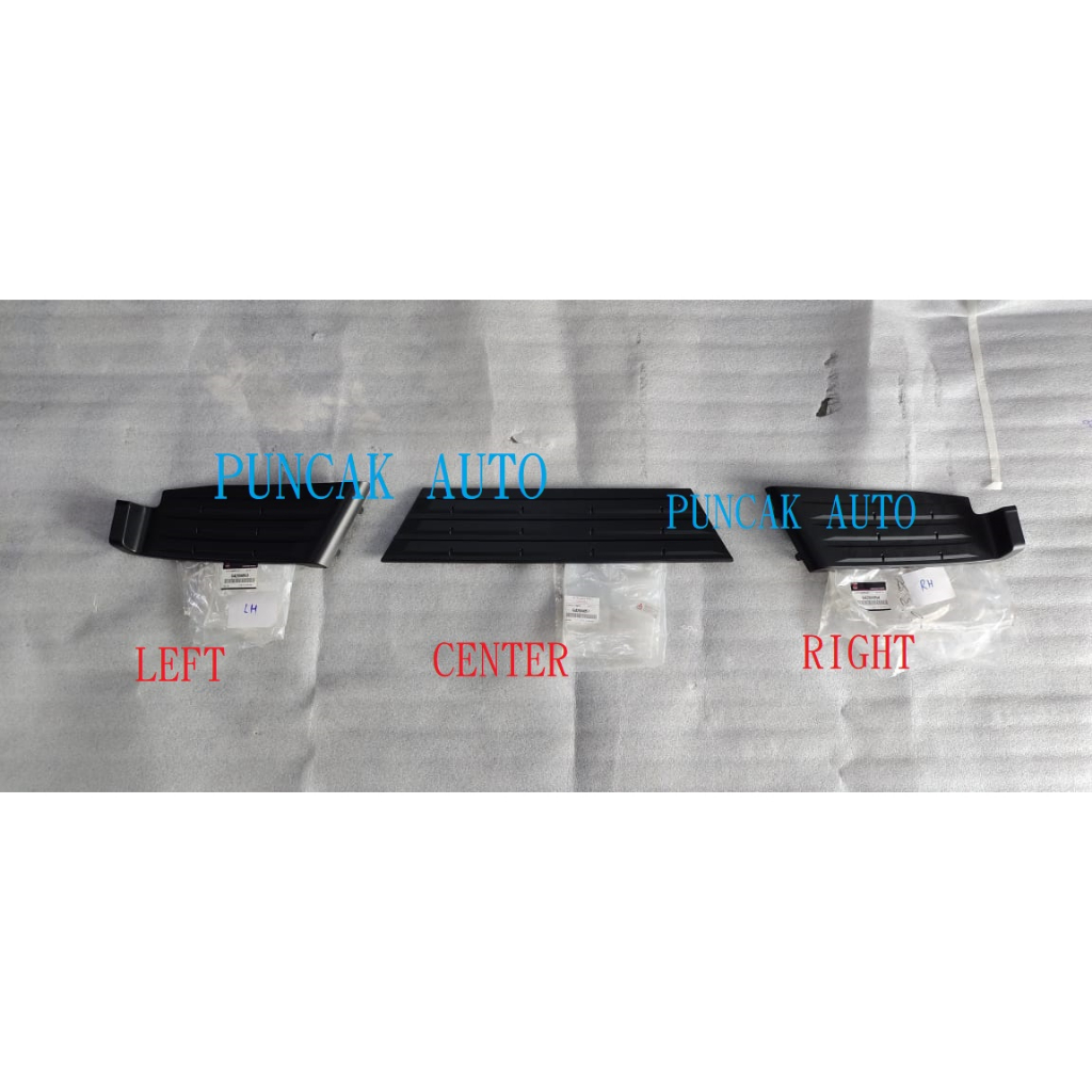 ORIGINAL MITSUBISHI TRITON 2019 MODEL REAR BUMPER BAR STEP COVER/STEP ...