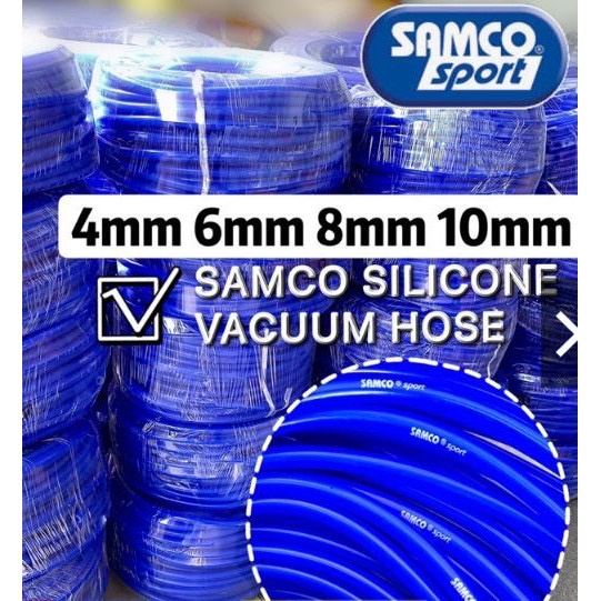 1Roll 50Meter Samco Silicone Vacuum Hose 3mm 4mm 6mm 8mm 10mm Silikon ...