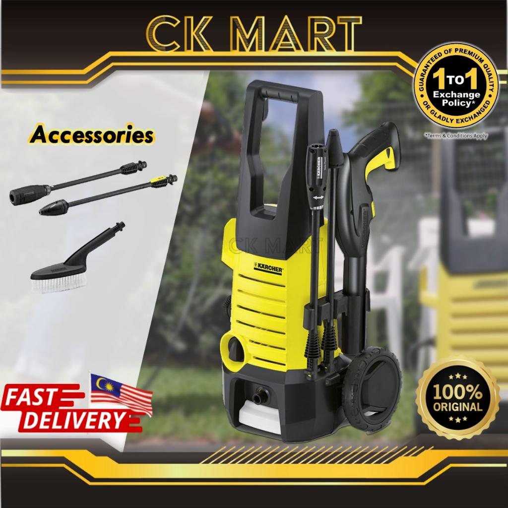 KARCHER K2.360 HIGH PRESSURE CLEANER 1400W | 120BAR | 5.6L/MIN | 6M HOSE [ K2360 ] | Shopee Malaysia