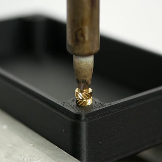 M1.4 M2 M2.5 M3 M4 Embedded Nut Threaded Insert RoHS Standard Brass 3D ...