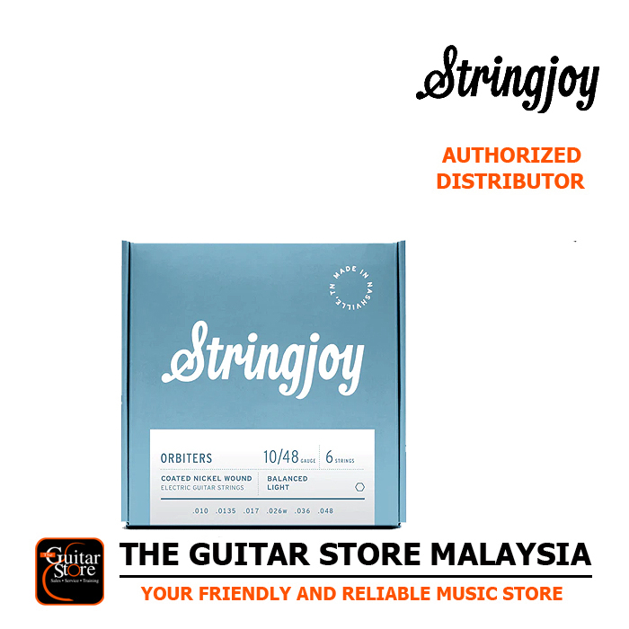 Stringjoy Orbiters SJ-OR1048 Coated Nickel Wound Electric Guitar ...