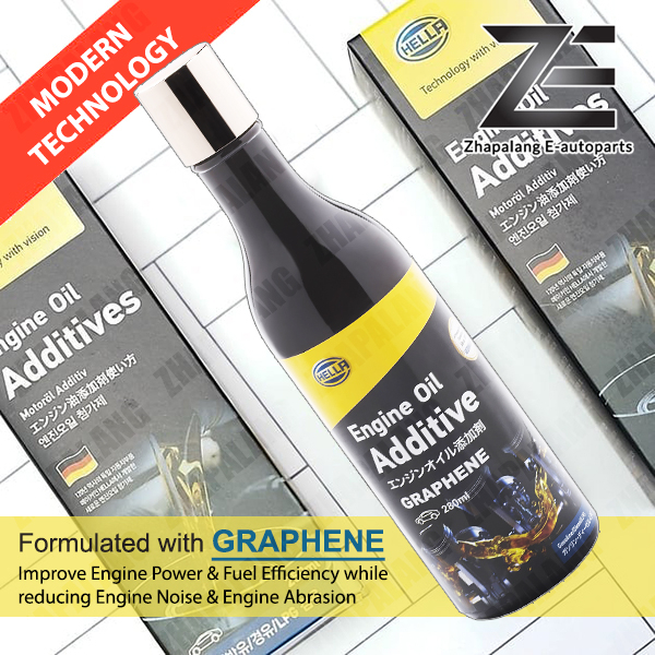 HELLA Graphene Engine Oil Additive 280ml (for Petrol/Diesel/LPG ...