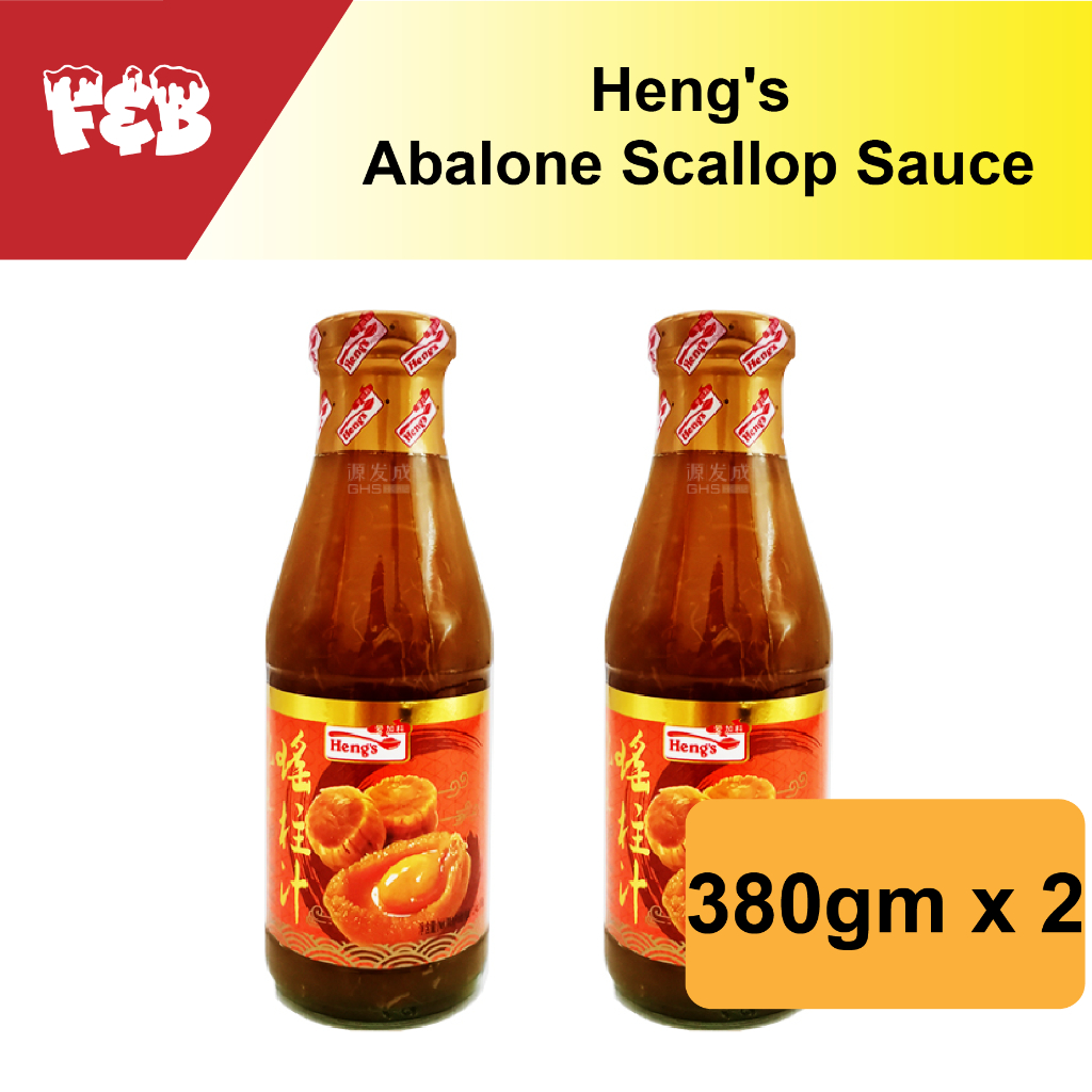 *Heng's Abalone Scallop Sauce (2 btl x 380g) | Shopee Malaysia