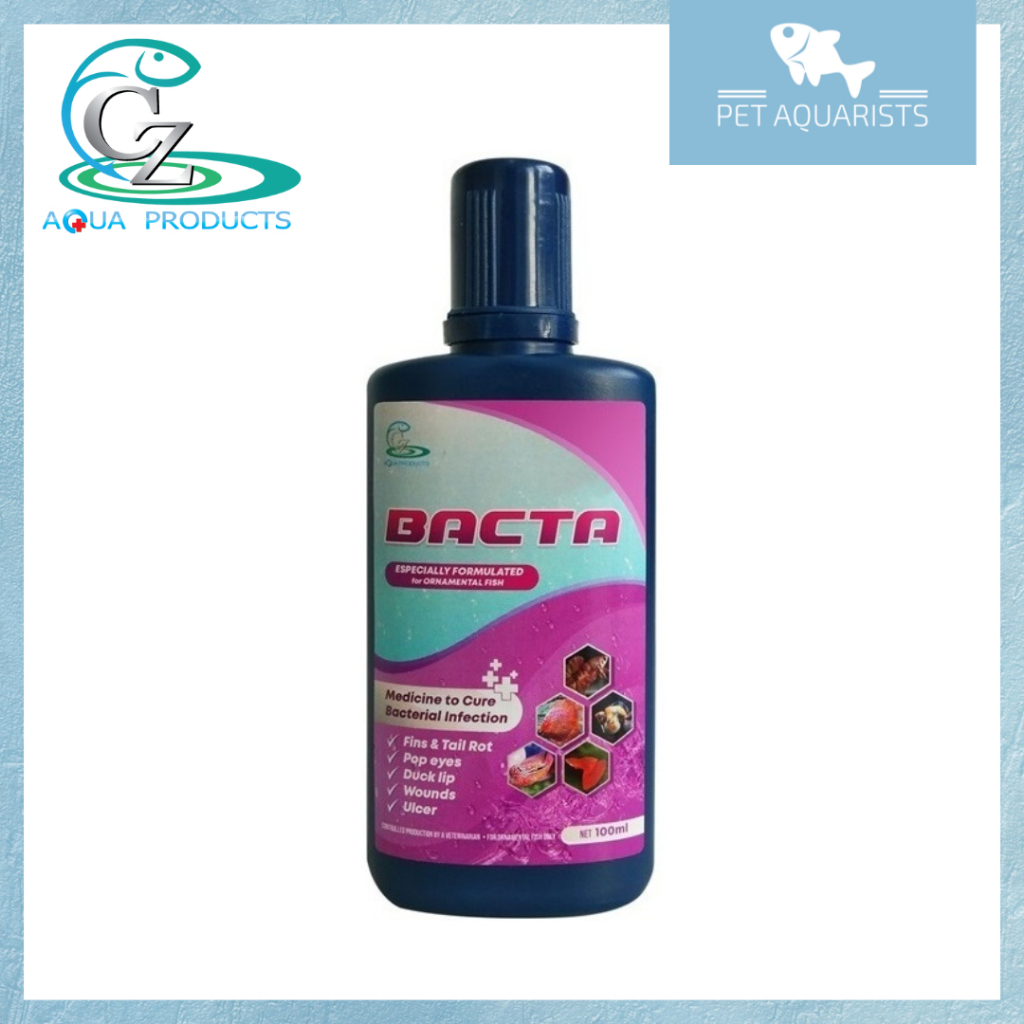 CZ AQUA Bacta For Bacteria Infections (100ML) | Shopee Malaysia