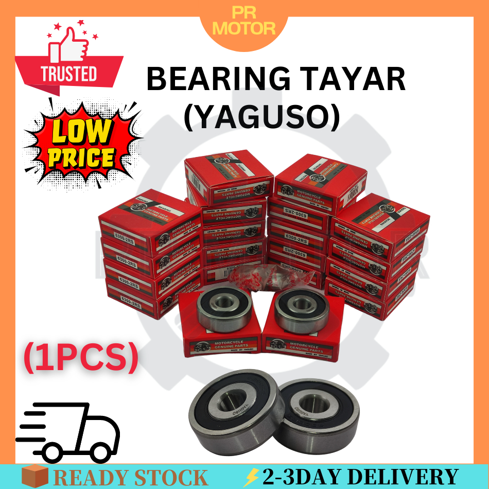 YAGUSO BEARING TAYAR MOTOSIKAL WHEEL BEARING MOTORCYCLE | Shopee Malaysia