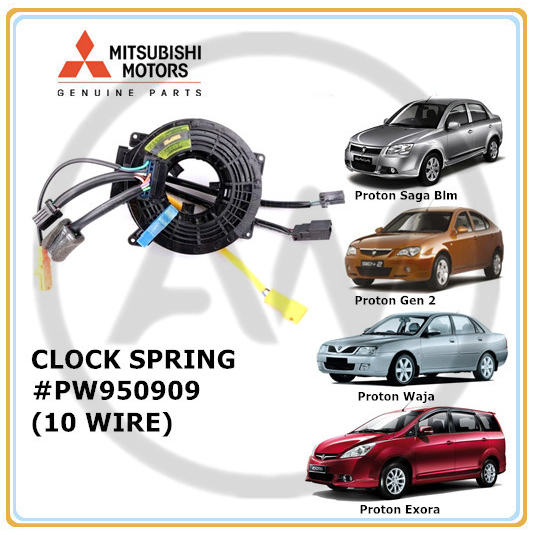 Original Proton Saga Blm Gen2 Exora Waja Steering Airbag Spiral Cable ...