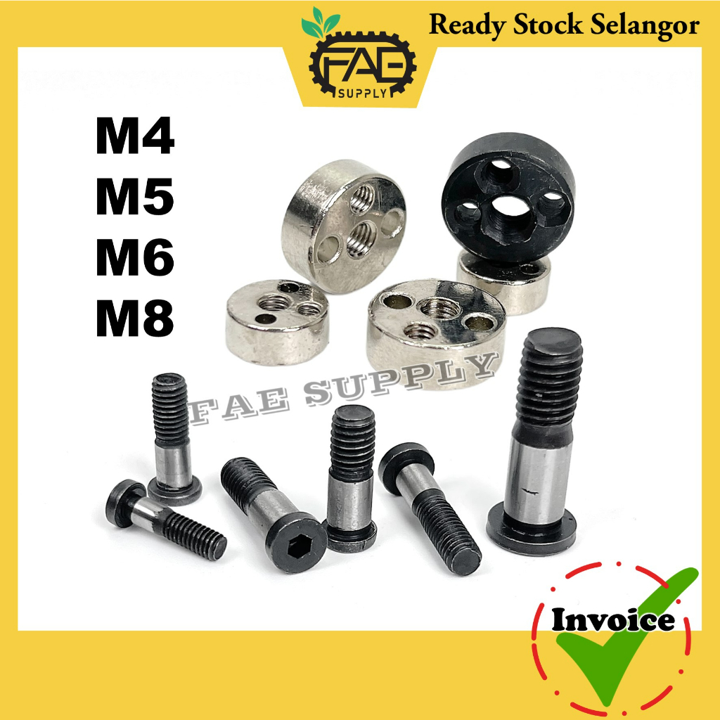 Bolt M4 M5 M6 M8 length 17-28mm M4 M5 M6 Off-Centre Fly Wheel | Shopee ...
