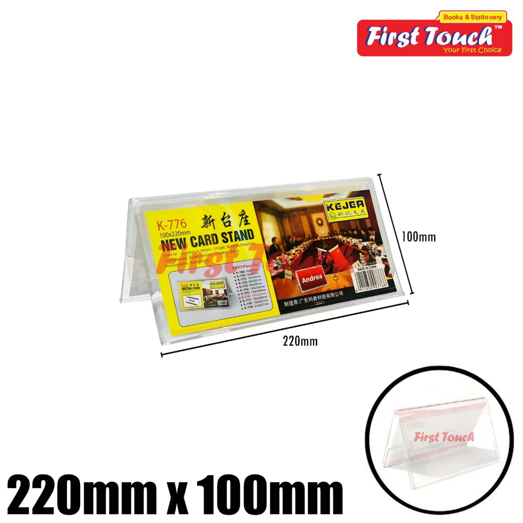 Acrylic Stand V Shape L Shape Display Stand Meeting Stand Price Display ...