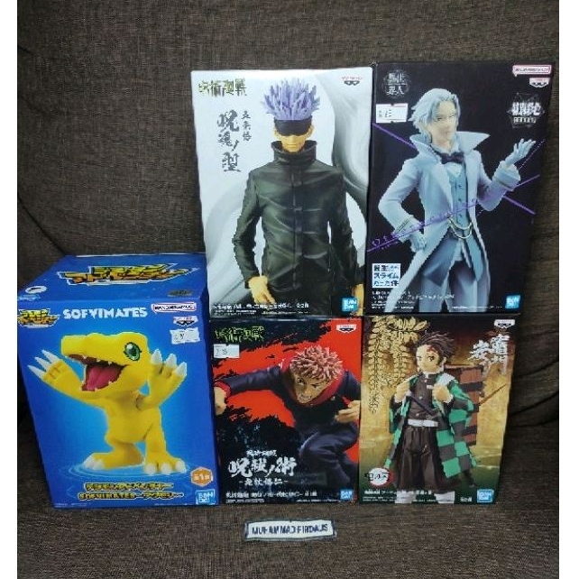 ANIME Jujutsu Kaisen Digimon Slime Tensura ORIGINAL JAPAN Figure Toy ...