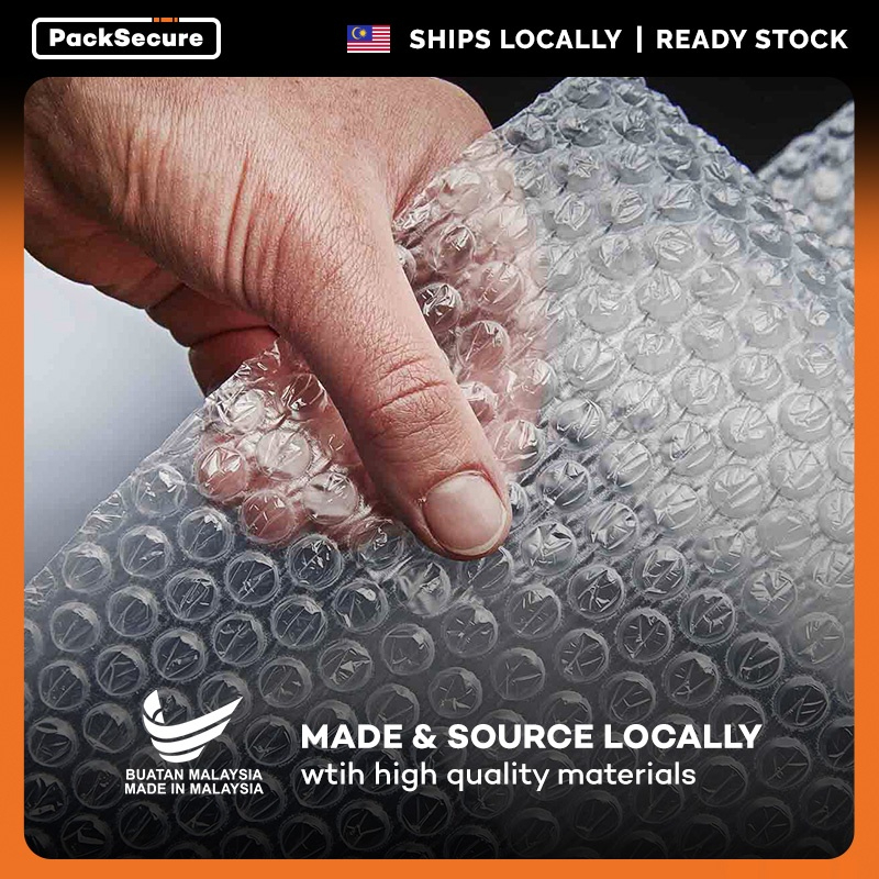 Bubble Wrap Single Layer Double Layer 33cm x 100m 泡泡纸 泡泡膜 0.3m x 100m ...