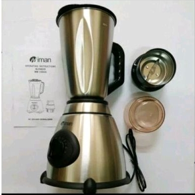 Blender Heavy Duty Stainless Steel 1500ml IMAN MM-156 GS | Shopee Malaysia