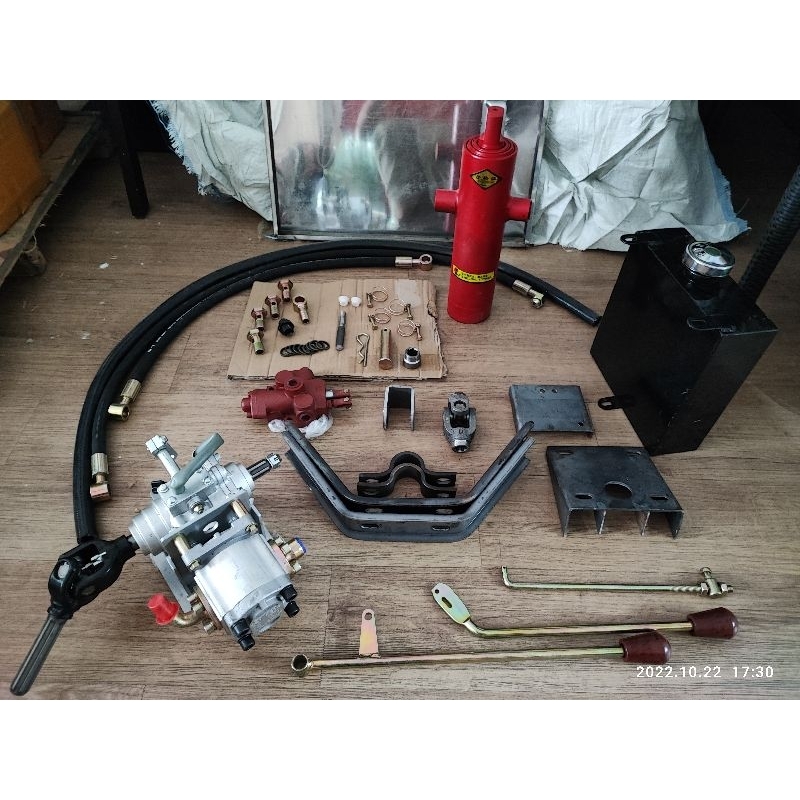 Motor Roda 3 Bucket PTO Jack/ full Set complete PTO Hydraulic cylinder ...