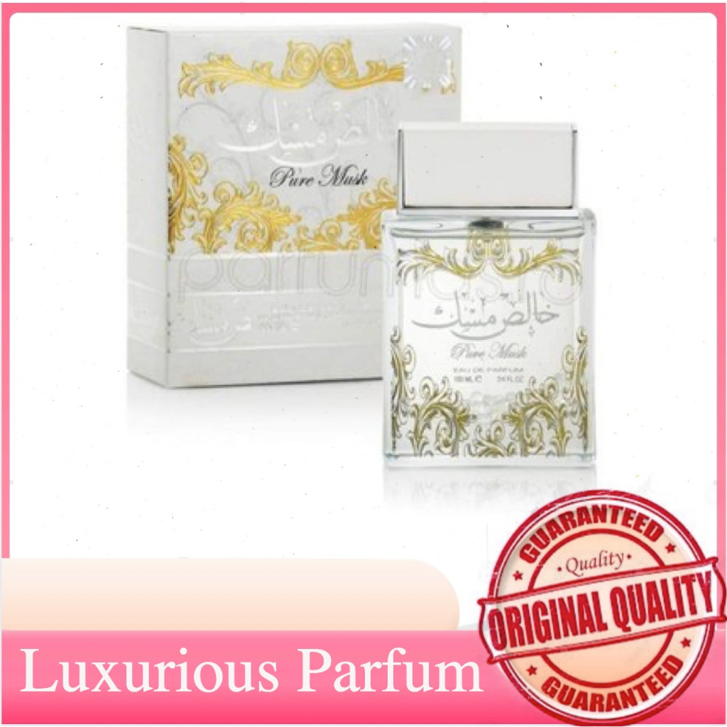 100% ORIGINAL Pure musk perfume EDP With +free body spray Original 100% ...