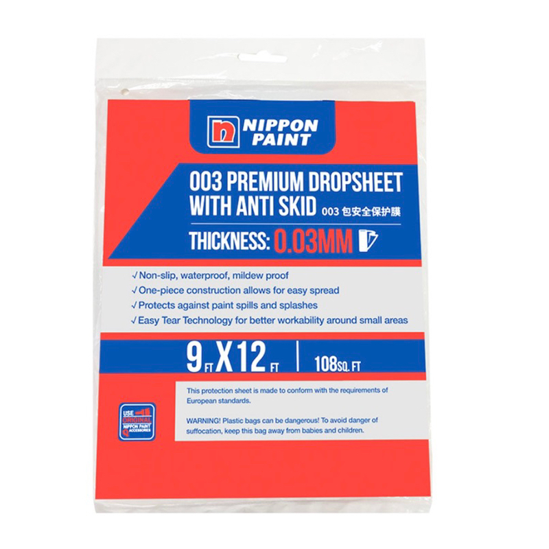 NIPPON 003 Premium Drop Sheet 9x12ft FURNITURE COVER FLOOR SHEET ...