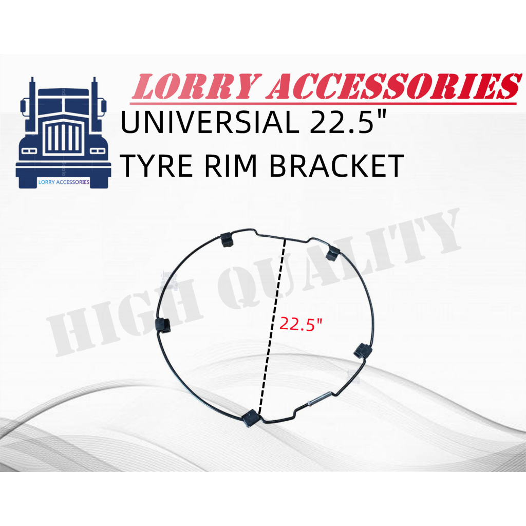 UNIVERSIAL 22.5” TYRE RIM BRACKET (1PCS) | Shopee Malaysia