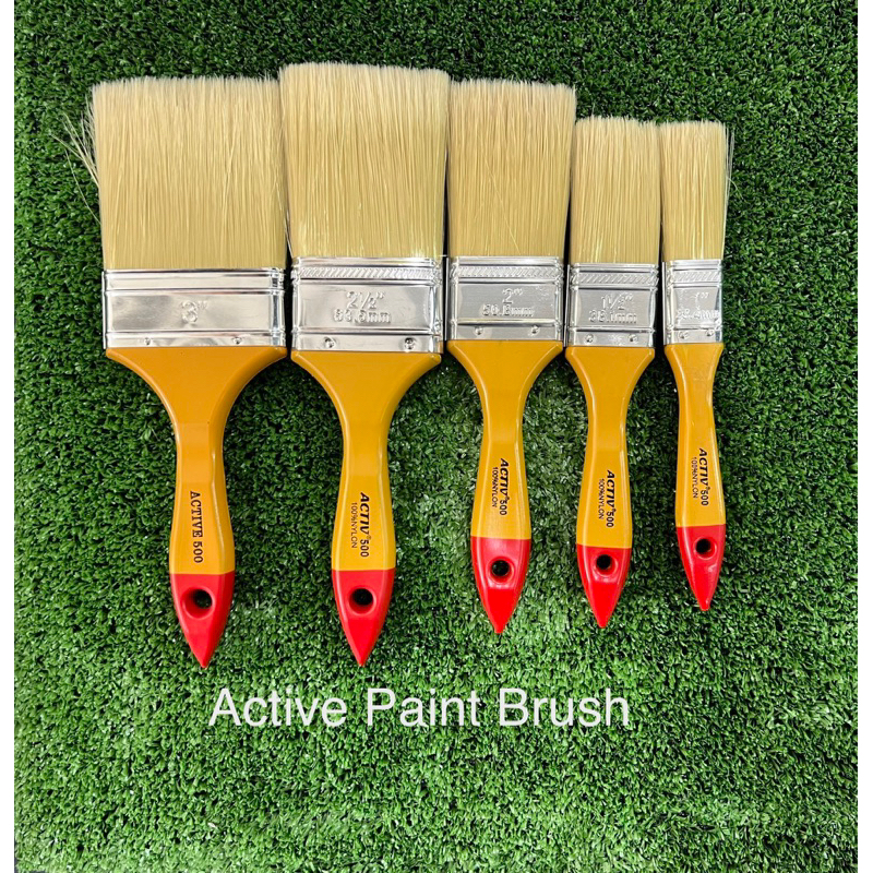 ACTIV #500 Paint Brush 100% NYLON / HALAL | Shopee Malaysia