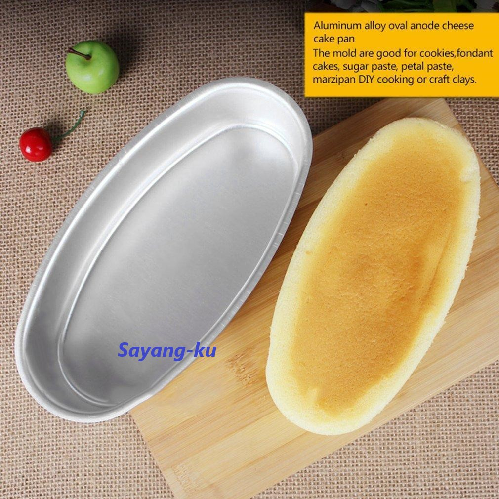 8" Non Stick Oval Shape Cheese Cake Mould 8" Oval Bread Mould 8" Cheese ...