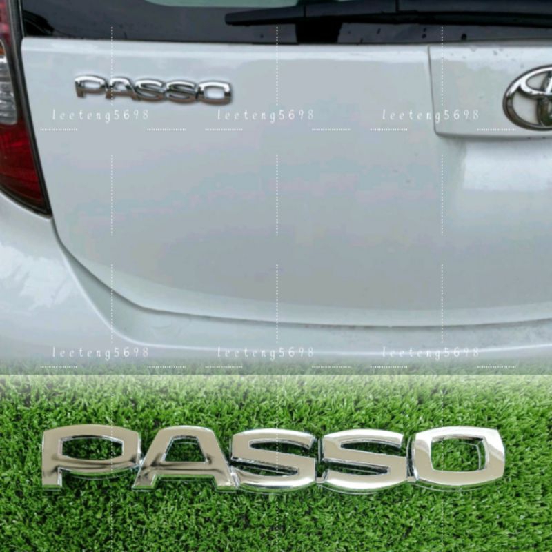 Ready Stock😊Toyota MYVI PASSO Emblem Logo | Shopee Malaysia