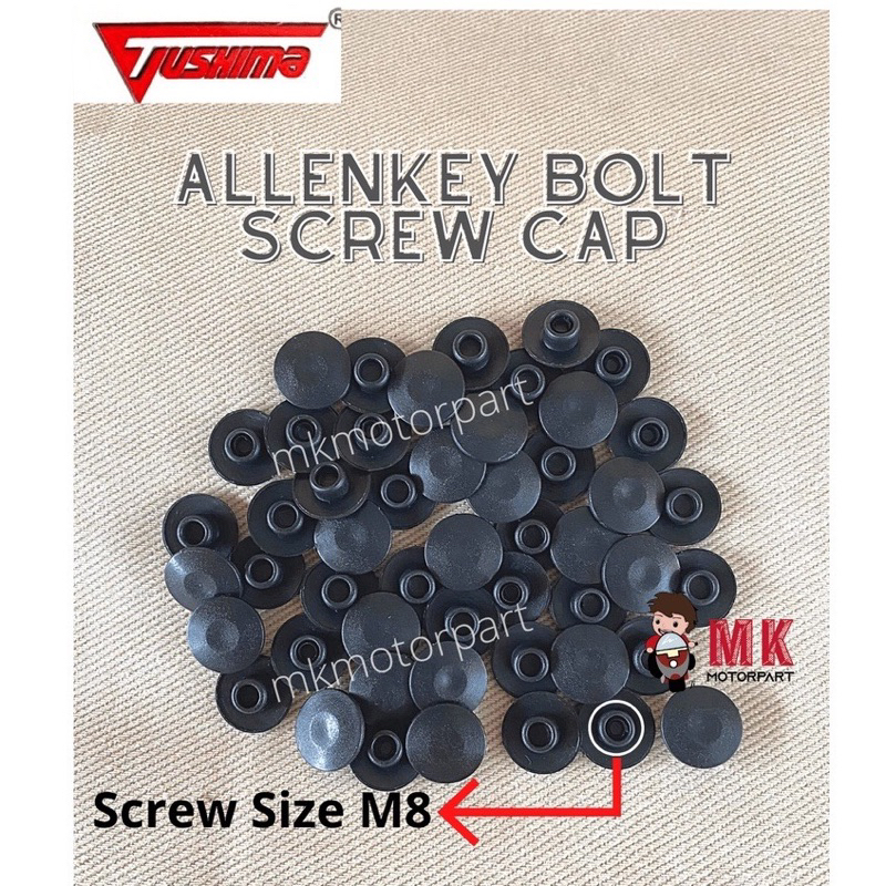 (1Pc) Allen Key Screw Cover Cap Yamaha RXZ Handle Bar Y125 125Z Y125Z ...
