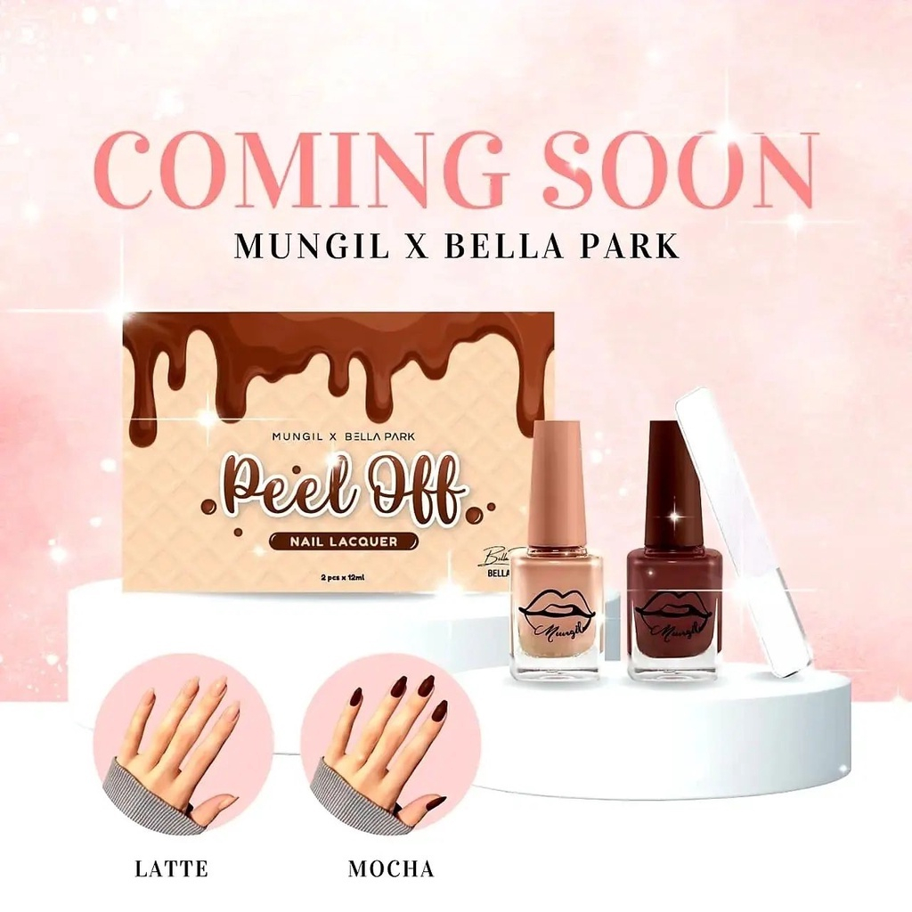 MUNGIL X BELLA PARK PEEL OFF [NAIL LACQUER] _READYSTOCK | Shopee Malaysia