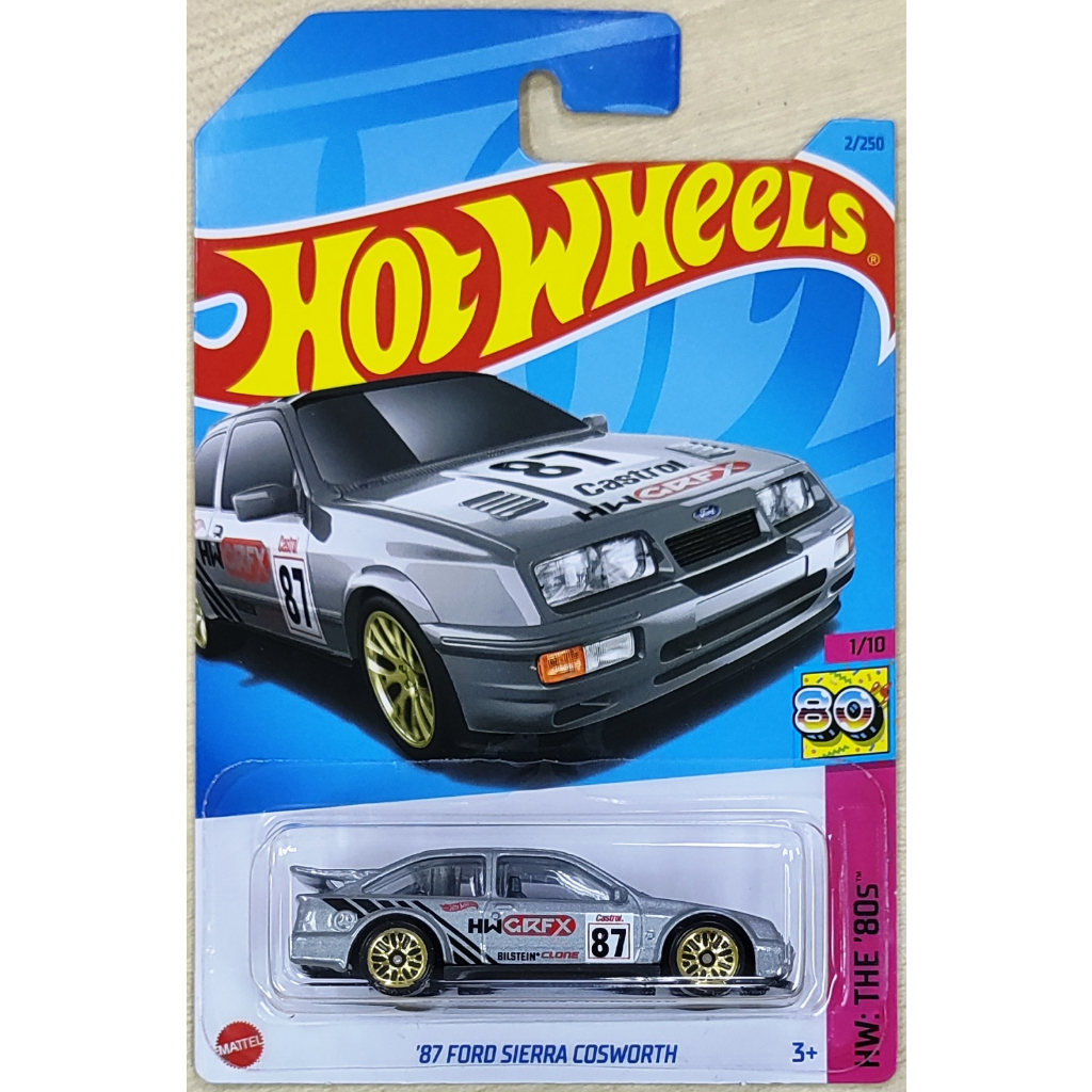 Hot Wheels 87 Ford Sierra Cosworth [1987 The 80s Retro Racers] | Shopee ...