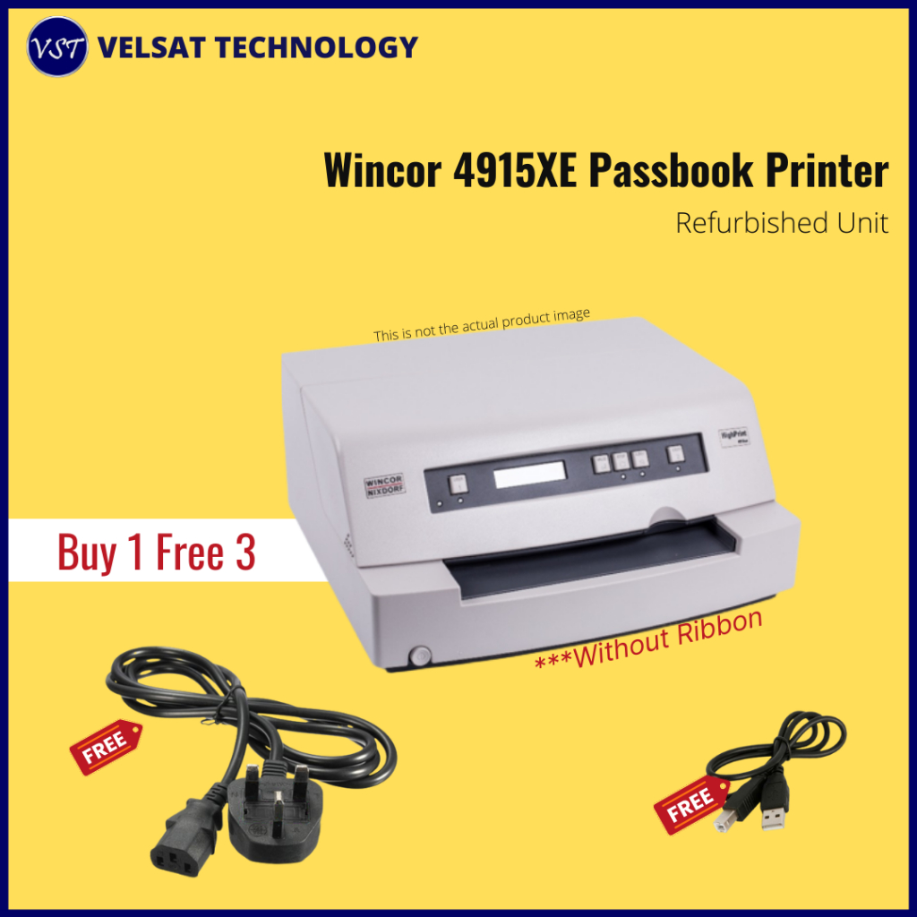 Wincor 4915XE Passbook Printer [Refurbished] | Shopee Malaysia