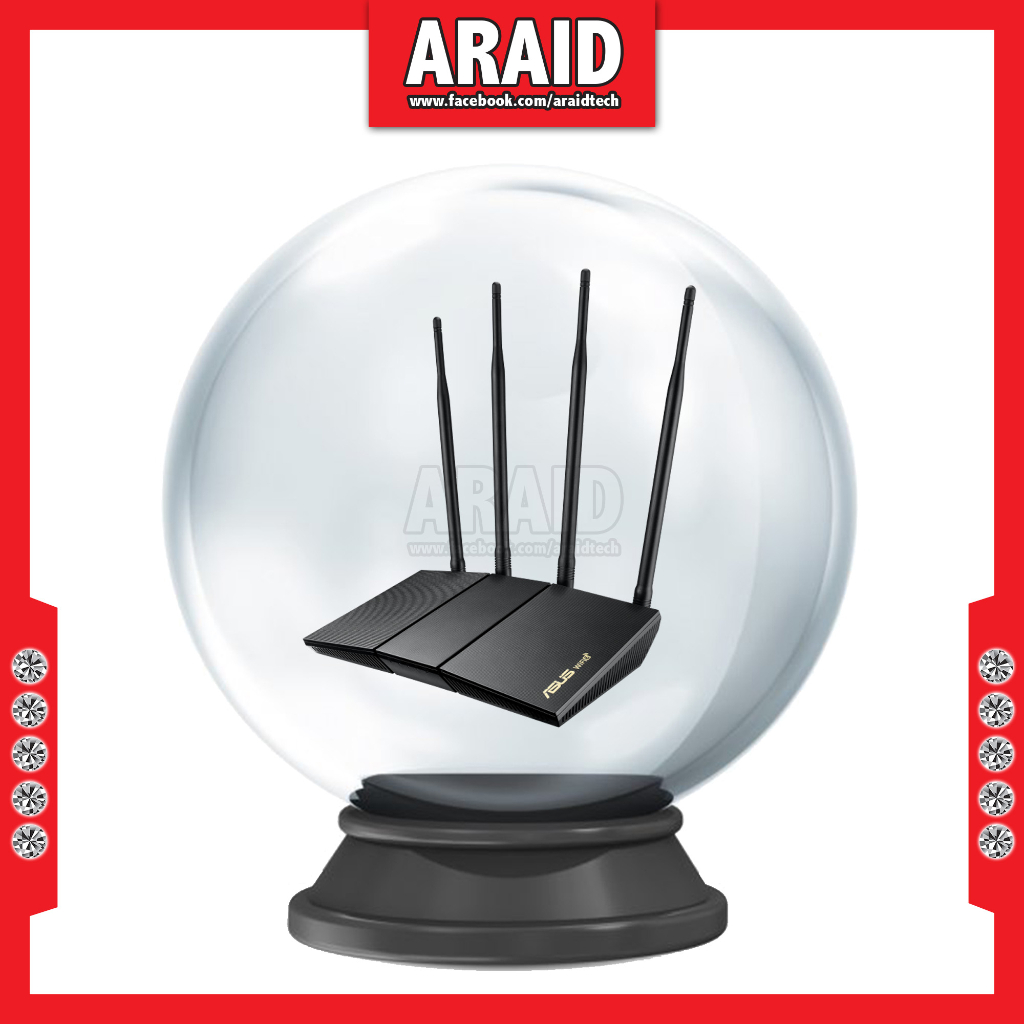 ASUS RT-AX1800HP HIGH POWER WIFI 6 ROUTER | Shopee Malaysia