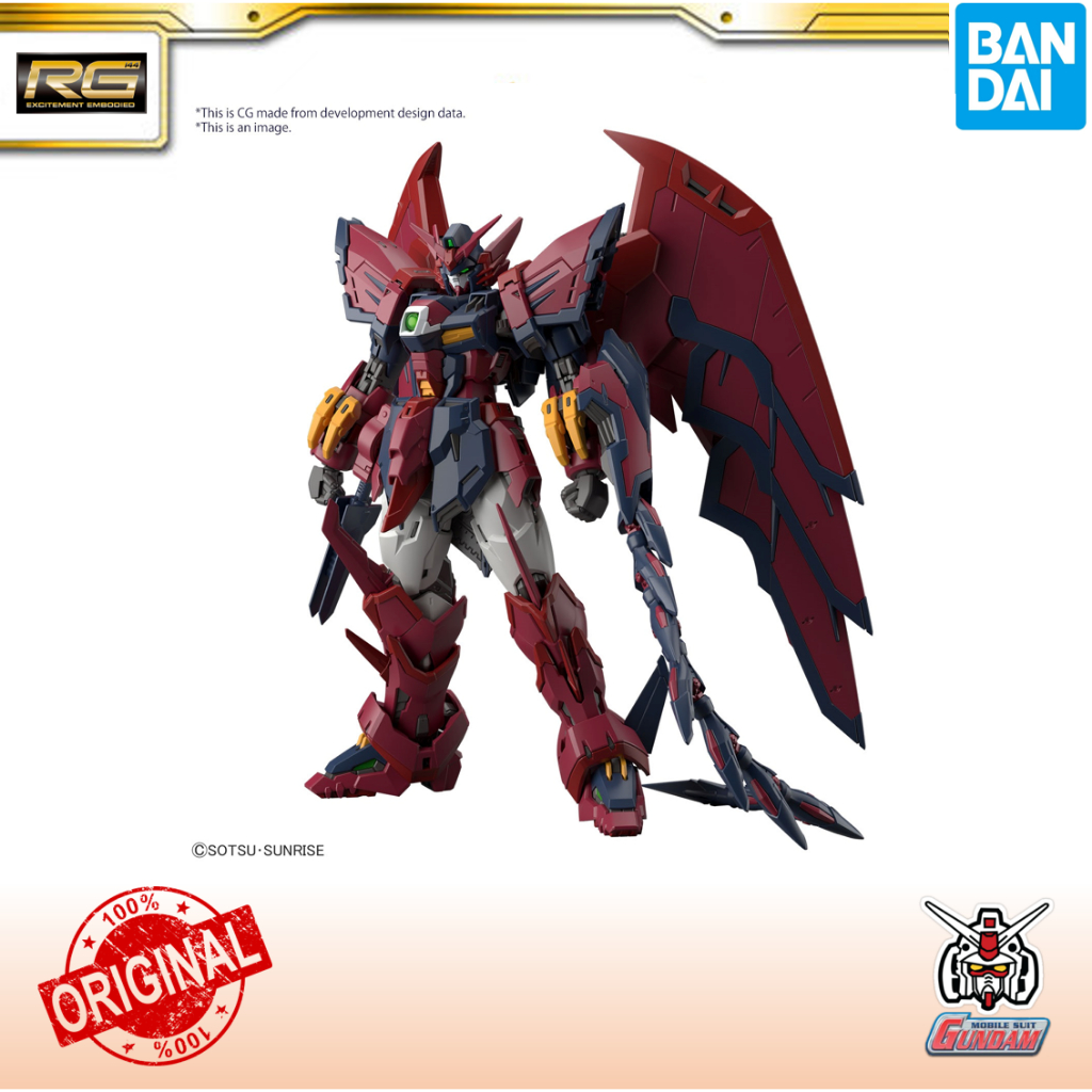 Bandai Gundam Real Grade RG 1/144 Gundam Epyon Mobile Suit Gundam W ...