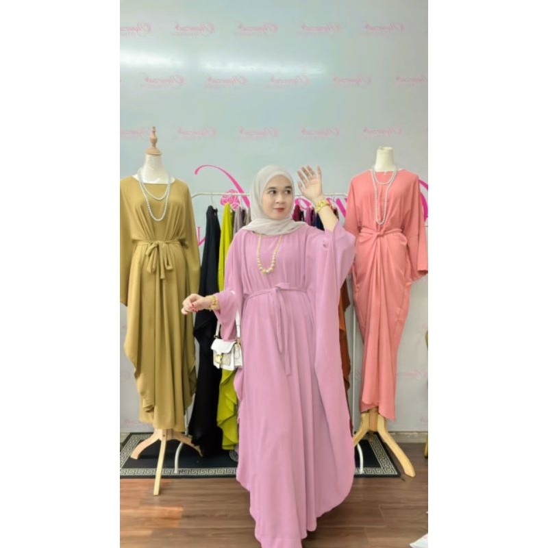 AZRINA KAFTAN / DRESS VIRAL / RATU EXCLUSIVE / EDORA KAFTAN | Shopee ...