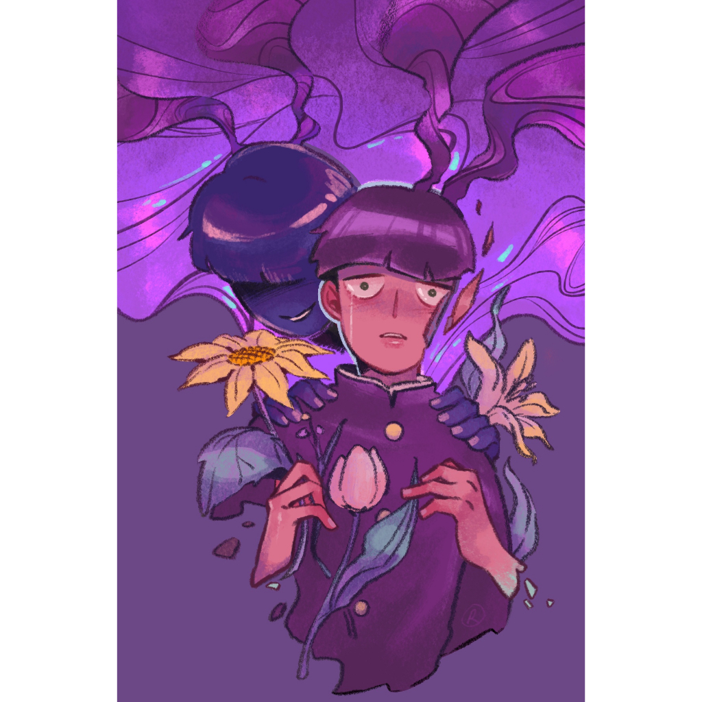 [Mob Psycho : You are your own enemy] A5 Fanart | Shopee Malaysia