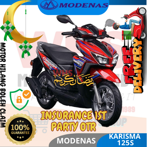 Modenas KARISMA 125S - (UNREGISTER) - Scooter Rakyat 125cc (Scooter ...