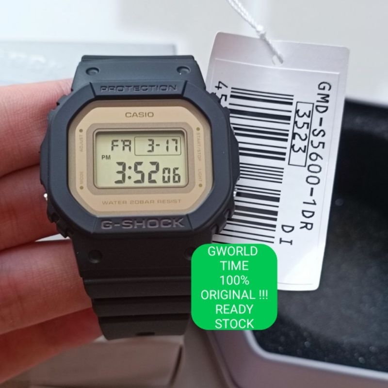 G-SHOCK MINI ORIGINAL GMD-S5600-1/GMD-S5600-1DR/GMD-S5600/GMDS5600 ...