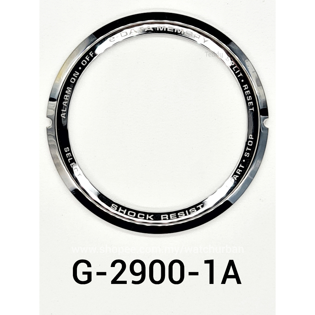 CASIO G-SHOCK INNER BEZEL RING G2900 STAINLESS STEEL 100% ORIGINAL G ...