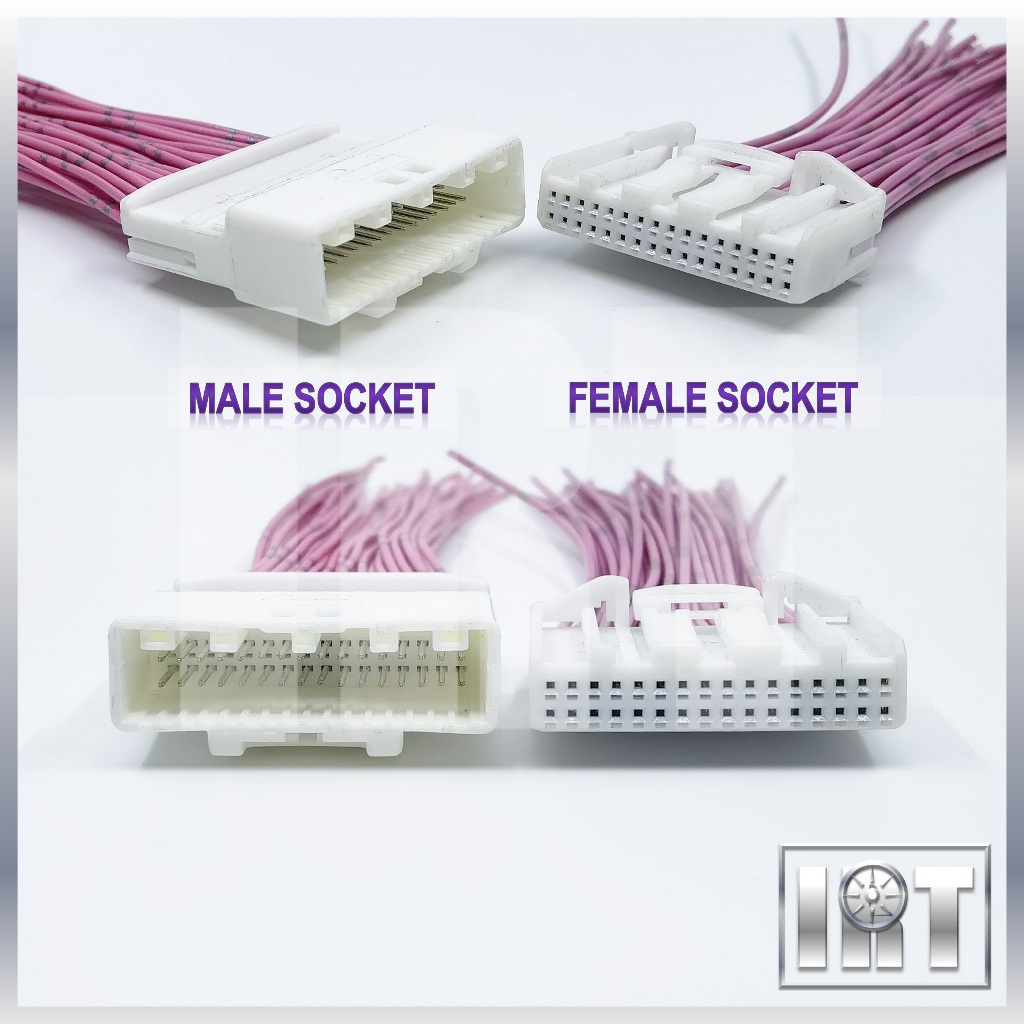 32 Pin Parking Reverse Teana Nissan X-Trail Engine Connector Socket ...