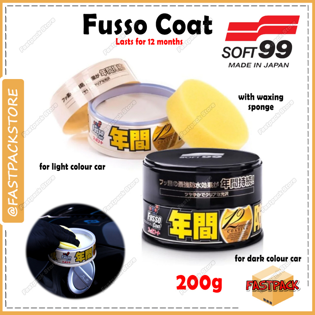 Soft 99 Fusso Coat 12 Months Wax Coating Detailing Waxing Original ...
