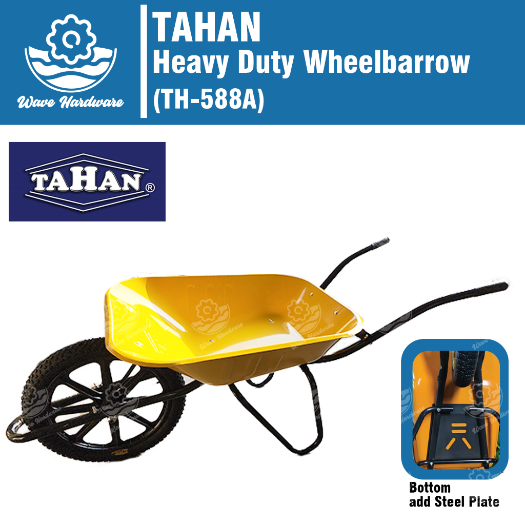 TAHAN Heavy Duty Wheelbarrow / Kereta Sorong Dalam / Kereta Sorong ...