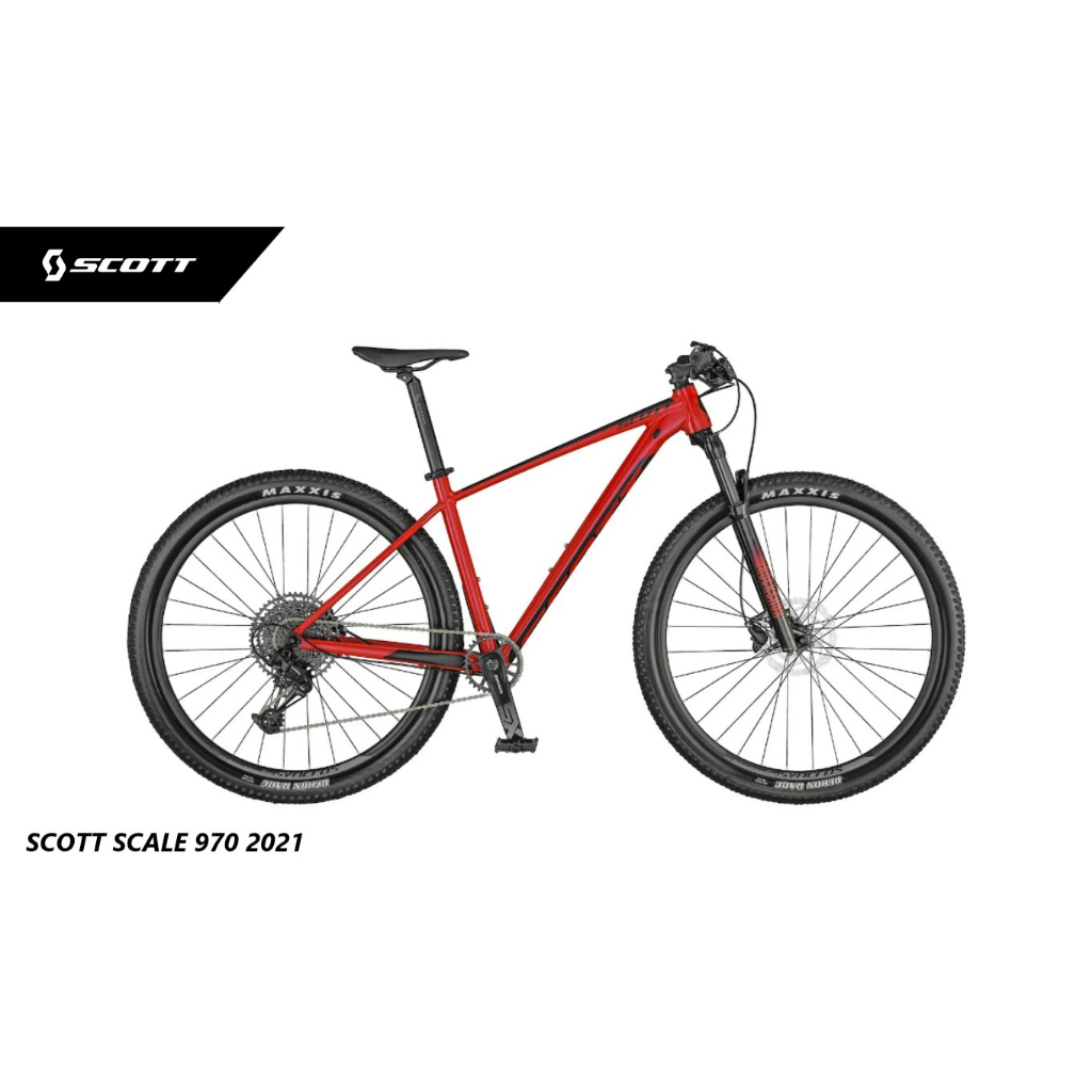 Scott Scale 970 BLACK RED (S/L) Negotiable Price | Shopee Malaysia