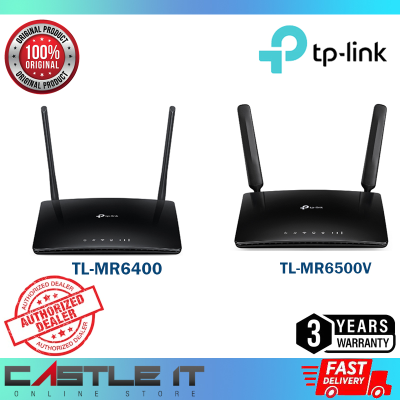 TP-Link TL-MR6400 TL-MR6500V 300Mbps 4G LTE Wireless WiFi Modem Router ...