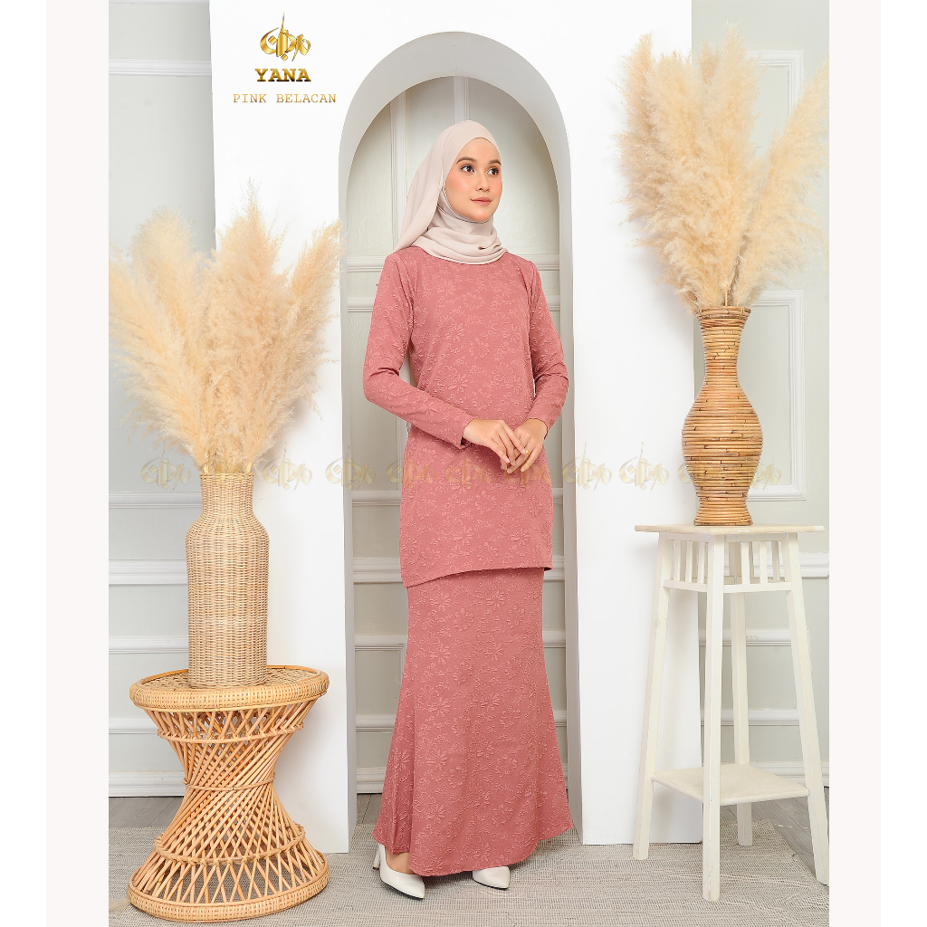 BAJU KURUNG MODERN YANA SNOW FABRIC VIRAL MC134 BY MARJAN | Shopee Malaysia