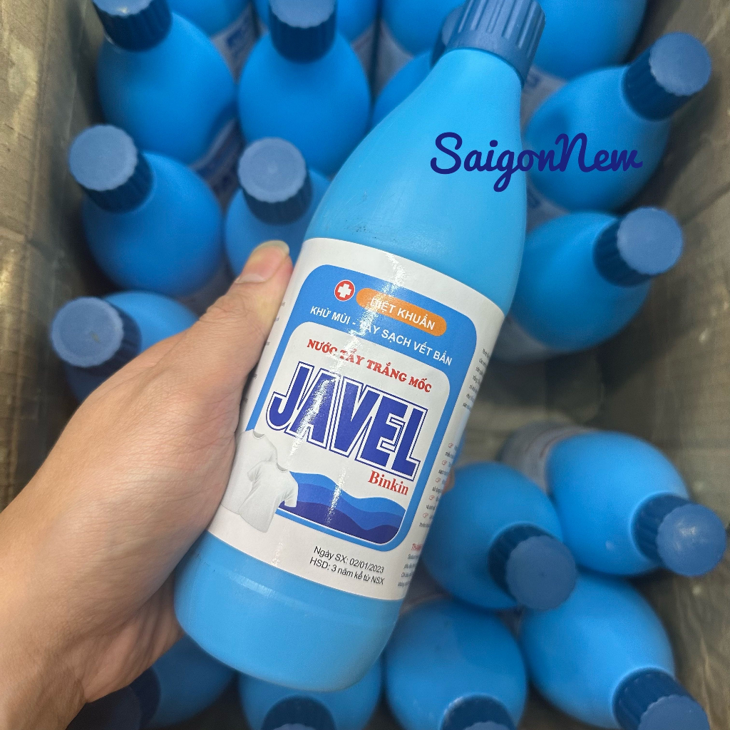 Nuoc Tay Trang Quan Ao Javel 500ml - Javel Bleach Lotion | Shopee Malaysia