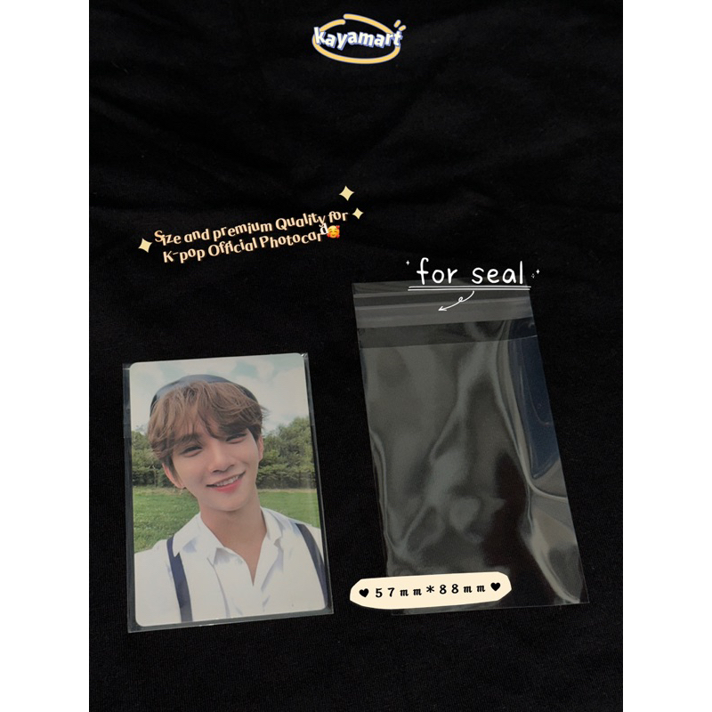 50/100/20/10pcs (QUALITY) KPOP Card Sleeves Clear Card Protector for ...