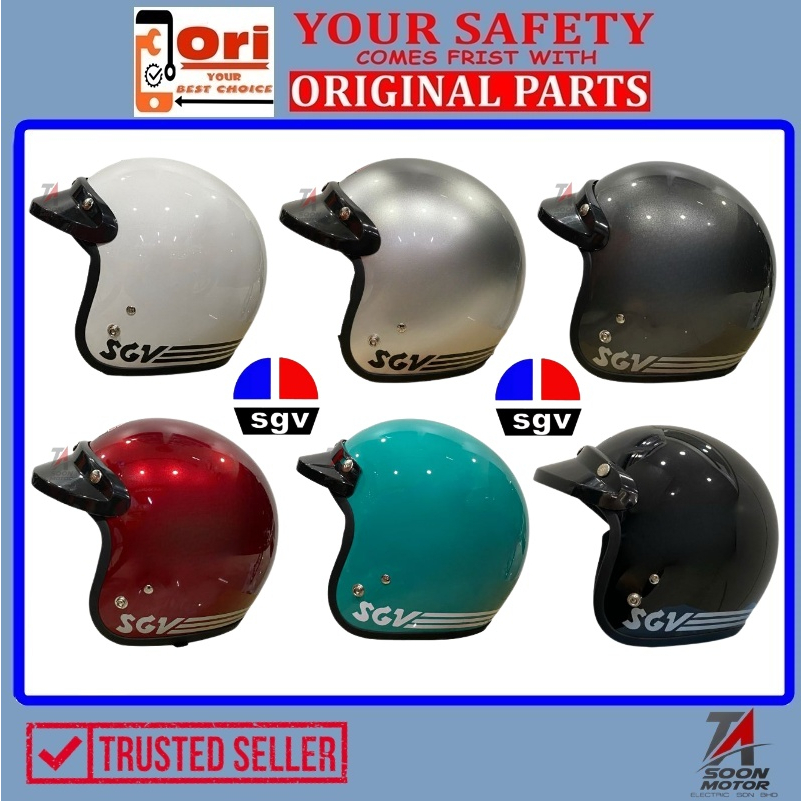 SGV 99 HELMET / TOPI KELEDAR SGV / SAFETY HELMET SIRIM APRROVED / BLACK ...