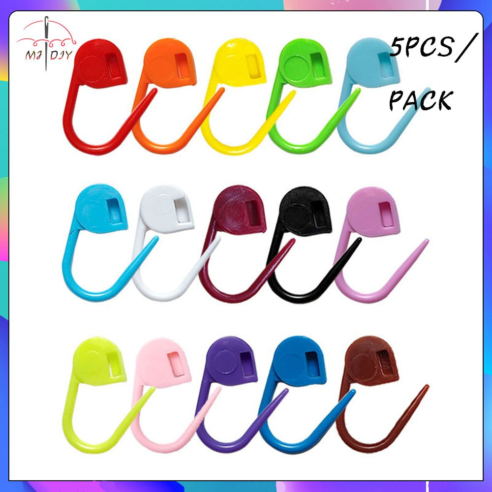 5Pcs Penanda kiraan kait/ Crochet plastic marker pin | Shopee Malaysia