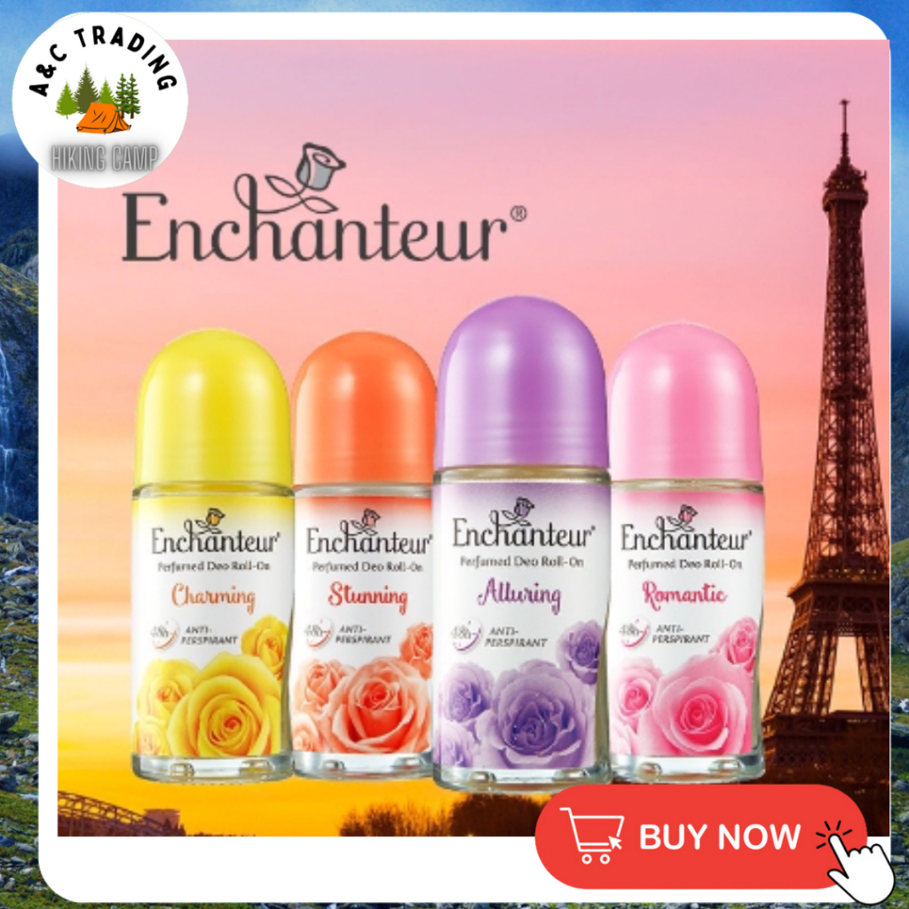 Enchanteur Perfumed Deo Roll-On 50ml | Shopee Malaysia