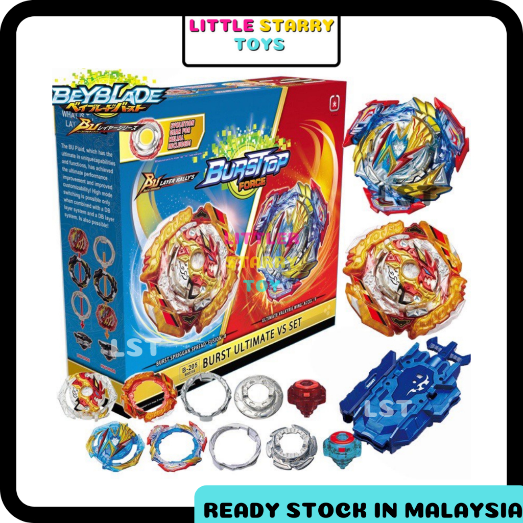 Ready Stock !!! B-205 Beyblade Burst Spriggan Ultimate Valkryrie with ...