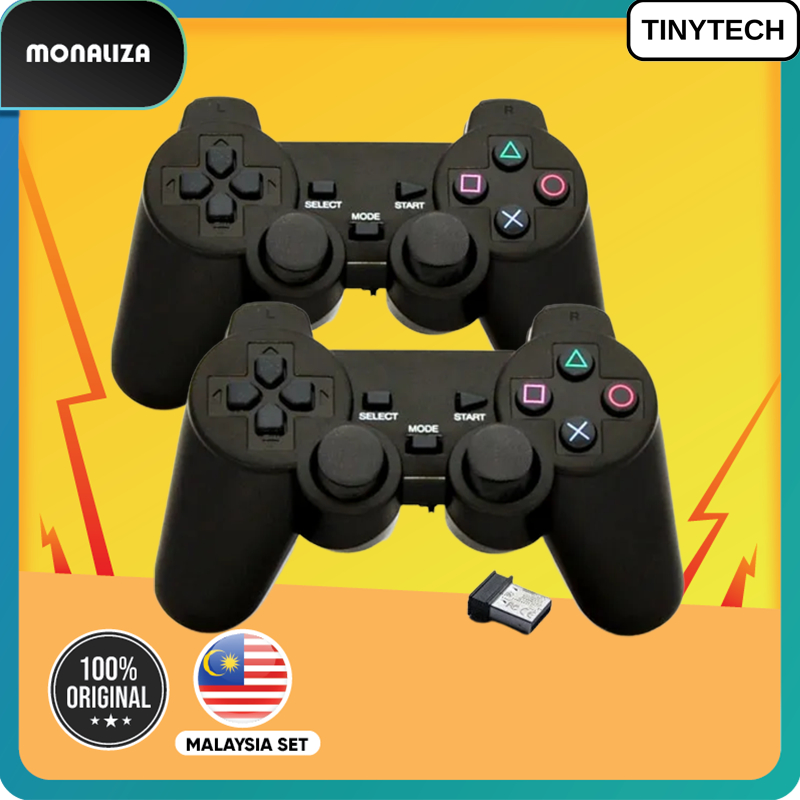 Tinytech Wireless Double Vibration Gamepad | Shopee Malaysia